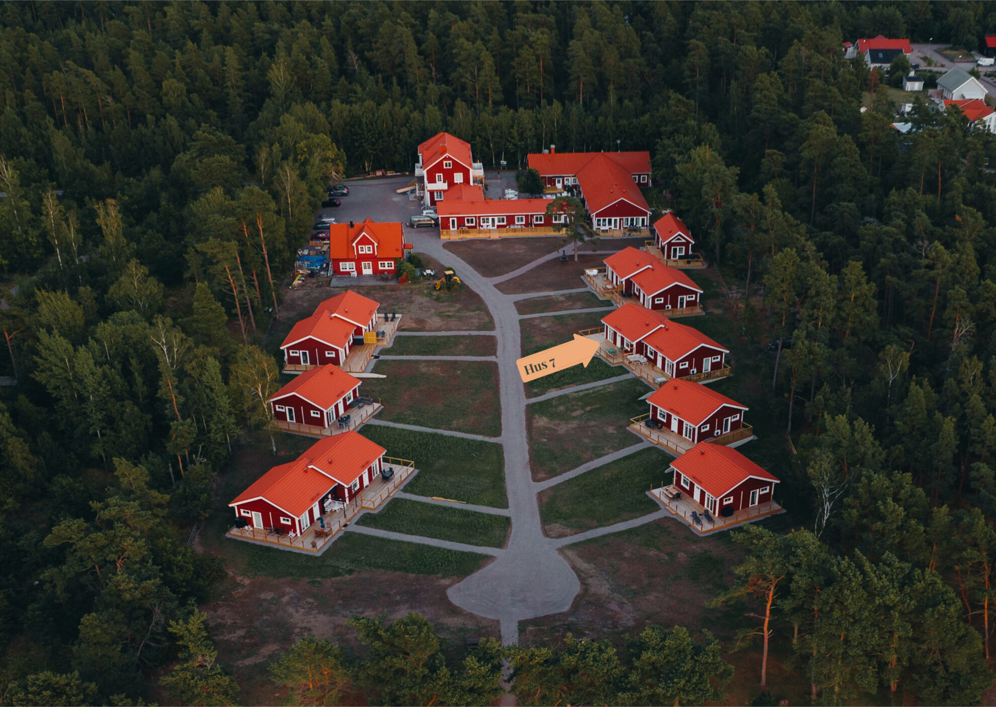 Parhus 7 - Hyr ett nybyggt fritidshus i Stora frö - Stora Frögården