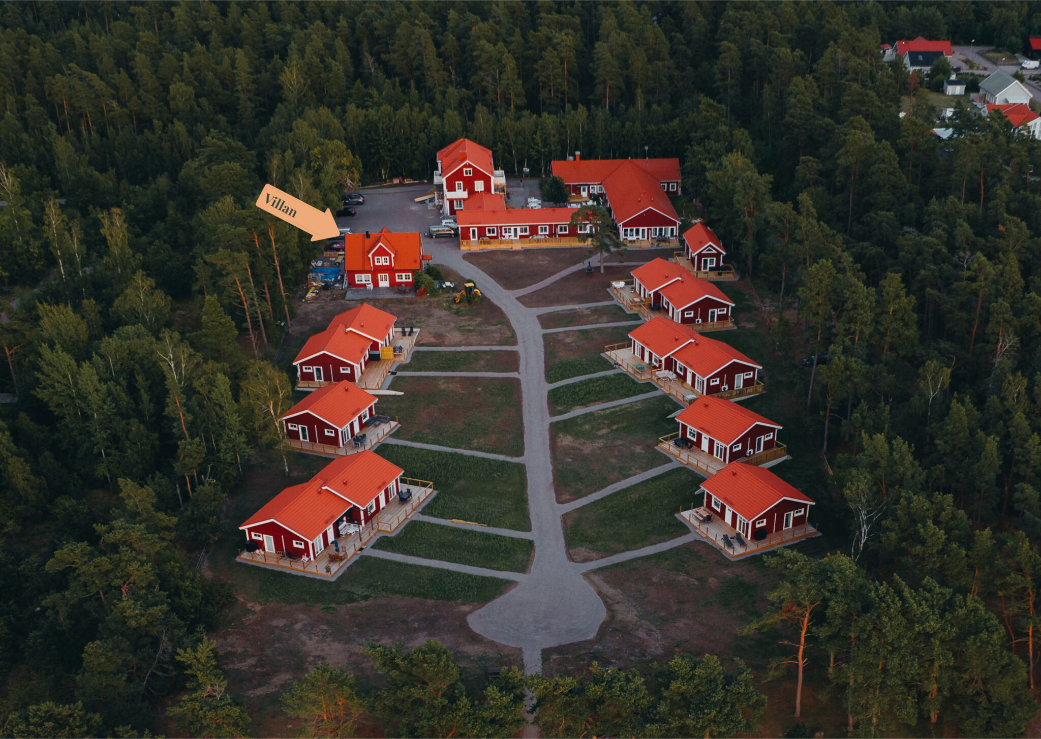 The villa - Stora Frögården